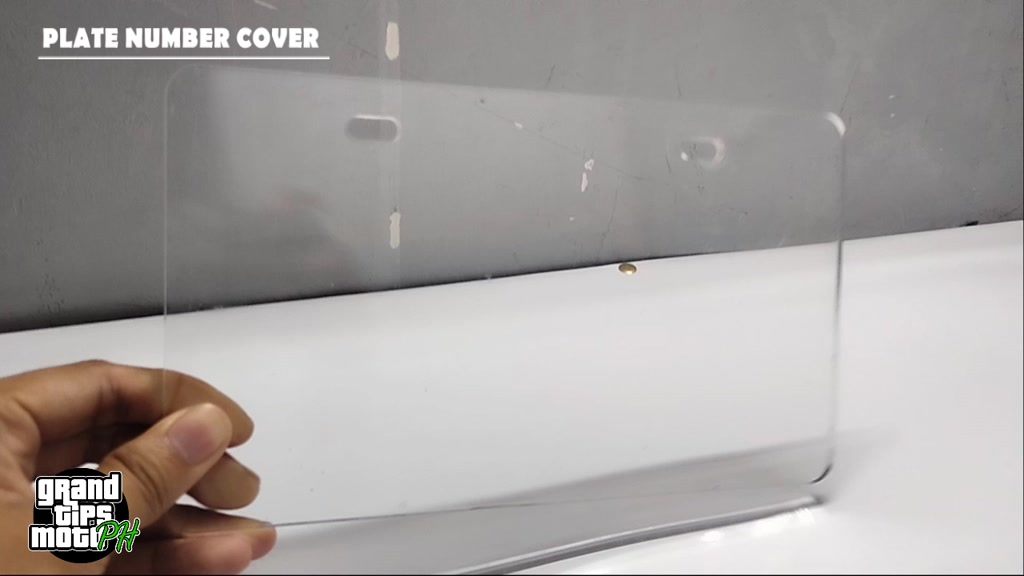 Motorcycle Plate Number Cover - New LTO Standard Size - makapal - iwas ...