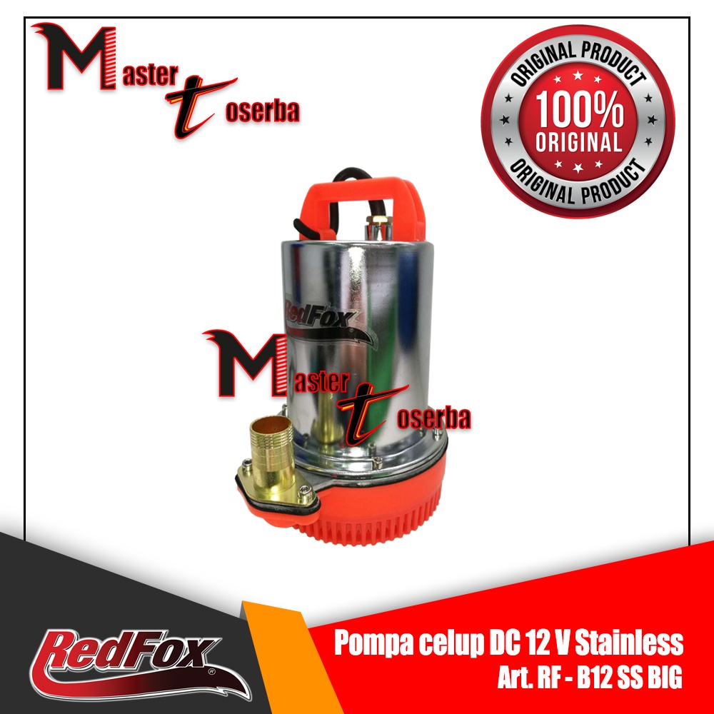 Submersible pump RF B12 SS BIG Stainless Redfox fish pond Submersible ...
