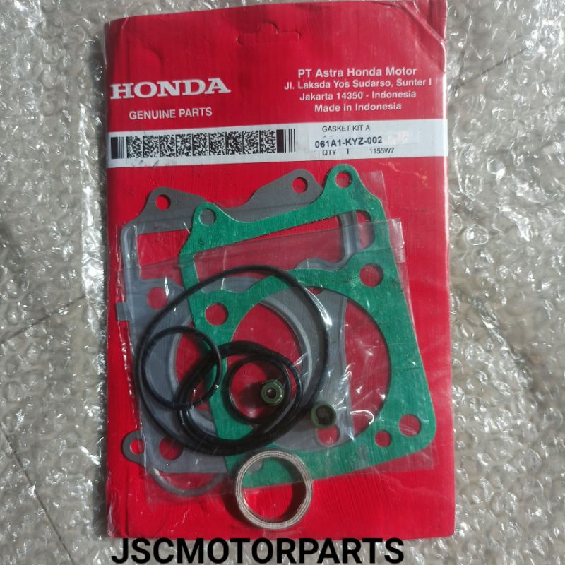 GENUINE XRM 125 FI / RS125 FI TOP OVERHAULING GASKET COMPLETE SET WITH ...