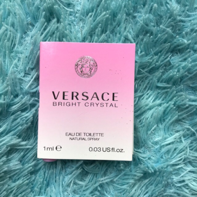 Authentic Versace Bright Crystal Perfume Vial | Shopee Philippines