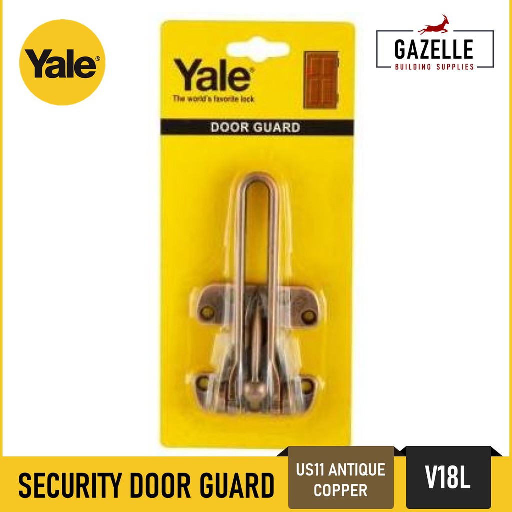 Yale Security Door Guard - V18L | Shopee Philippines