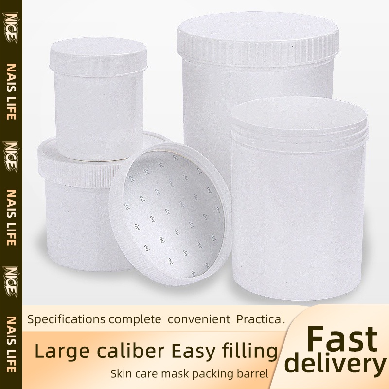 Mask Powder Cream Box Plastic Bucket Big Bottle Sealed Bucket Paste ...