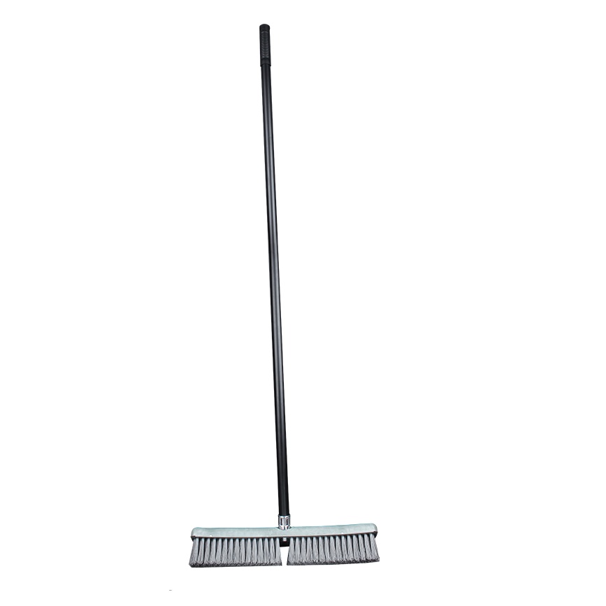Industrial Floor Push Brush Heavy Duty Long Handle Push broom SIZE 18 ...