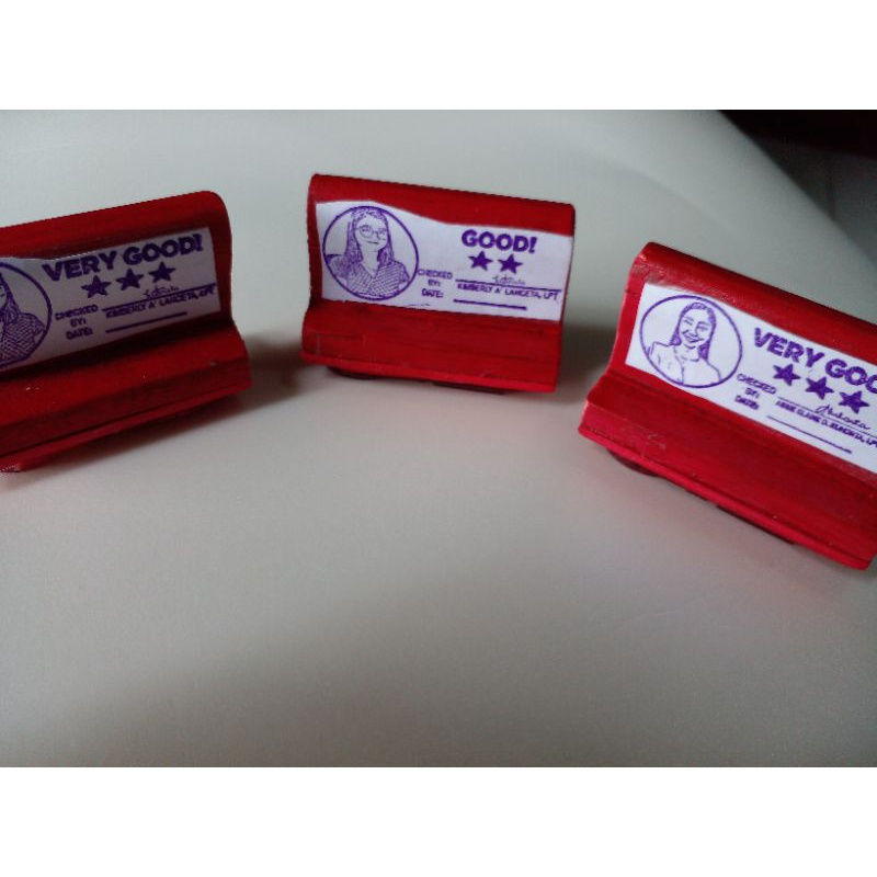 CUSTOMIZED TEACHERS STAMP MACHINE MADE | Shopee Philippines