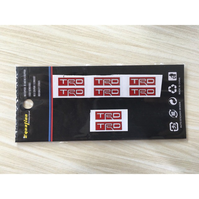 A&A TRD small Sticker | Shopee Philippines