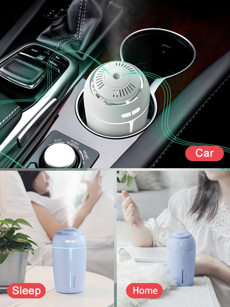 Yoobao YB-H05 USB Air Humidifier 300mL High Capacity with Built-in ...