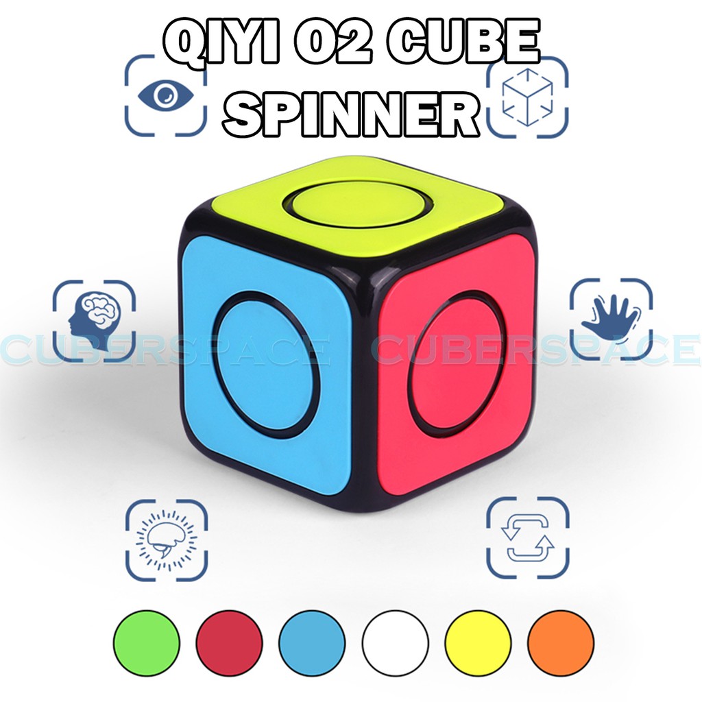 QiYi O2 Cube Spinner Edition 1x1 Speedcube | Shopee Philippines