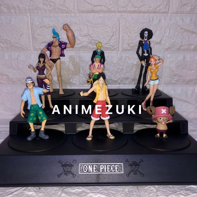 Authentic One Piece Pre-time skip Figure Set with Riser | Shopee ...