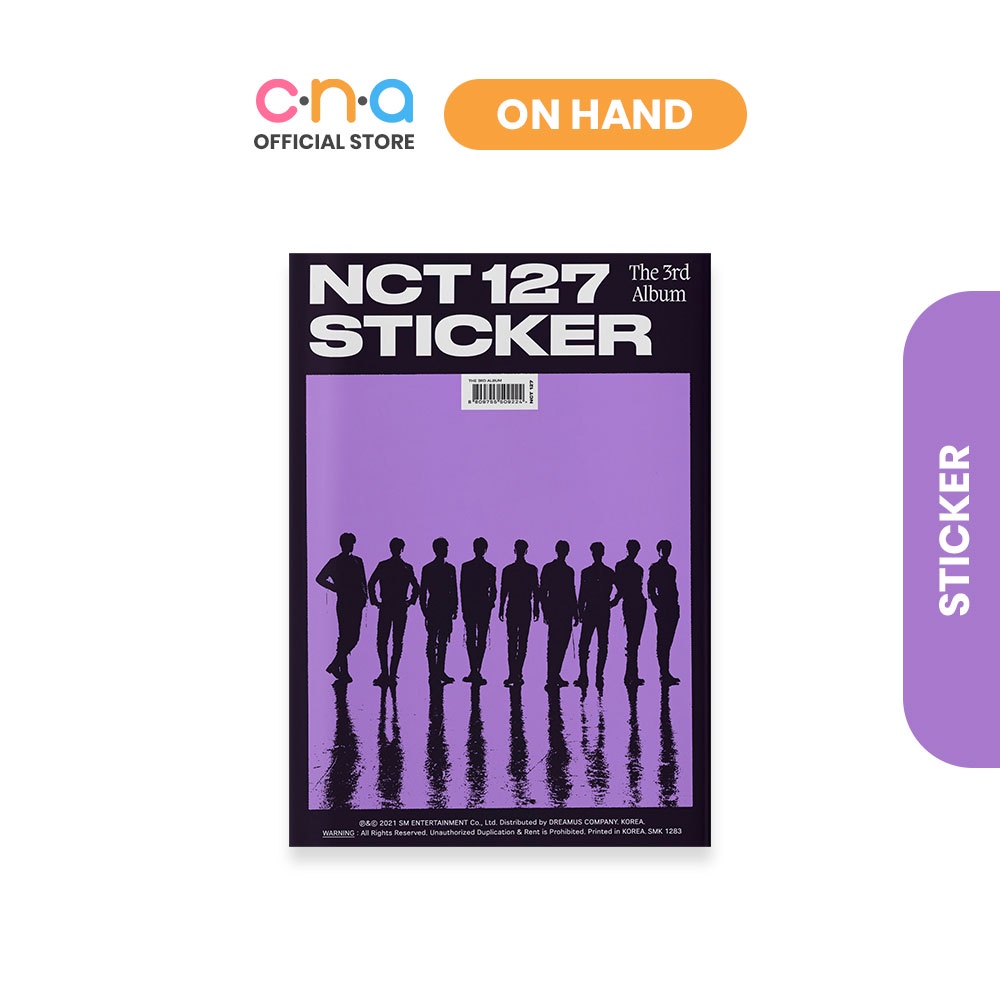 CNA NCT 127 - Sticker The 3rd Album (Sticker Version) | Shopee Philippines