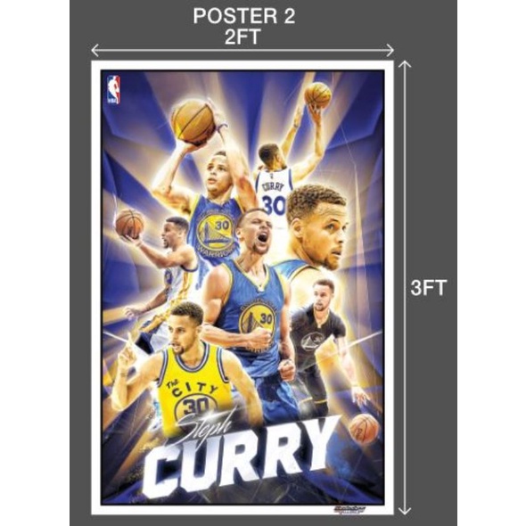 STEPH CURRY TARPAULIN POSTER 2X3FT | Shopee Philippines