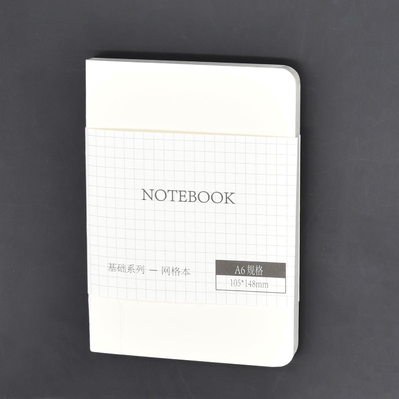 A6 Notebook Lined/Blank/Square Hard Paper Cover 160 Pages 100 GSM Diary ...
