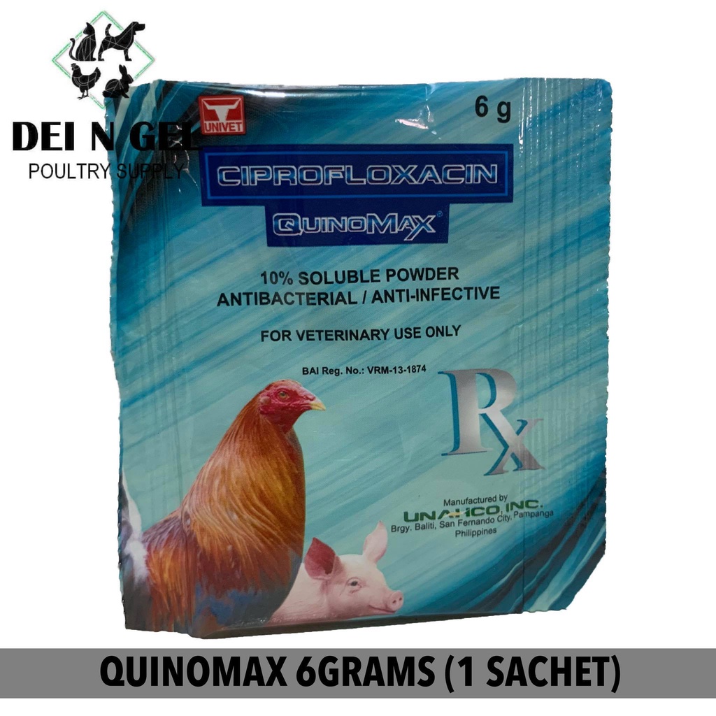THUNDERBIRD QUINOMAX FOR GAMEFOWL 6G (1 SACHET) | Shopee Philippines