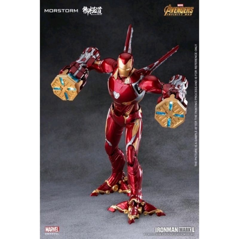 Morstorm Model Ironman Mark 50 Deluxe ver Series 1/9 Scale Model Kit ...