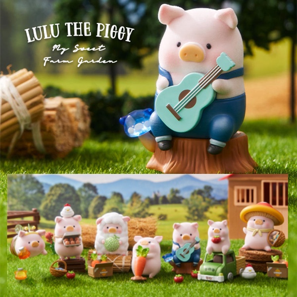 52TOYS LuLu Pig Farm Series Mystery Box Doll Trendy Play Decoration ...