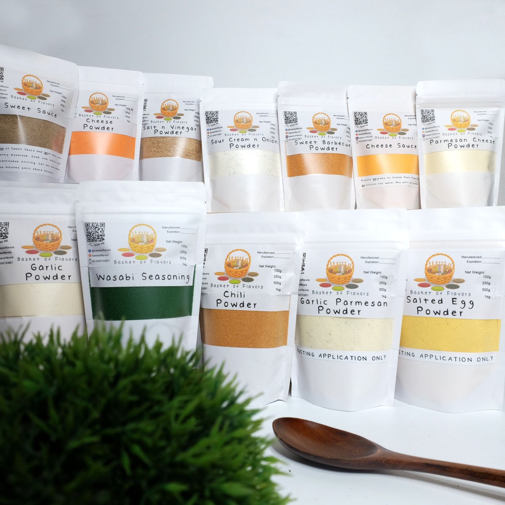 Snack Seasonings | 100g | Fries Flavors | Chicken Wings Flavors ...