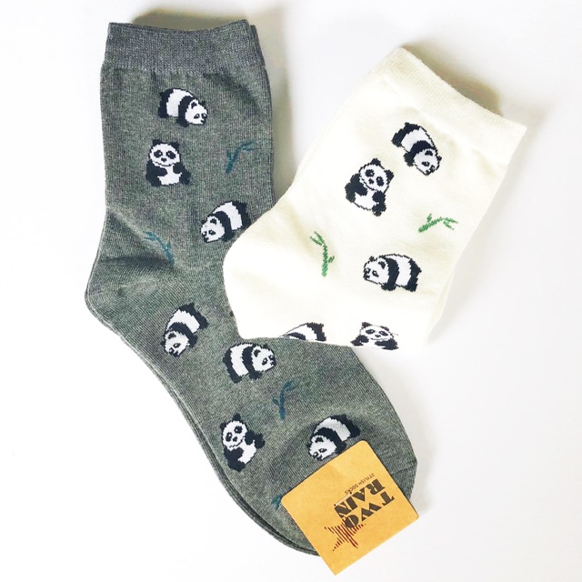 PANDA ICONS Bamboo -Korean Iconic Socks Icons Cool Hip Animals Pandas ...