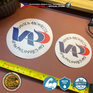 United Architects of the Philippines UAP laminated Vinyl Stickers ...