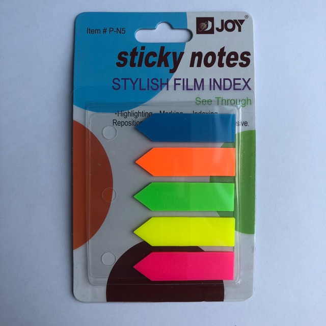 Joy Sticky Notes Arrow Sign Here | Shopee Philippines