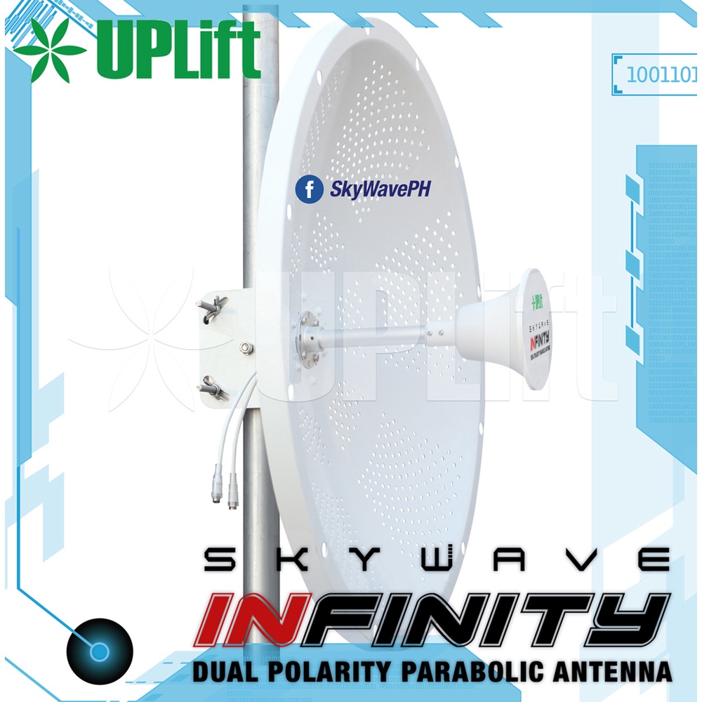 UPLift SkyWave Infinity Giant Hyperbolic Dish Antenna 5G-Ready Ultra ...