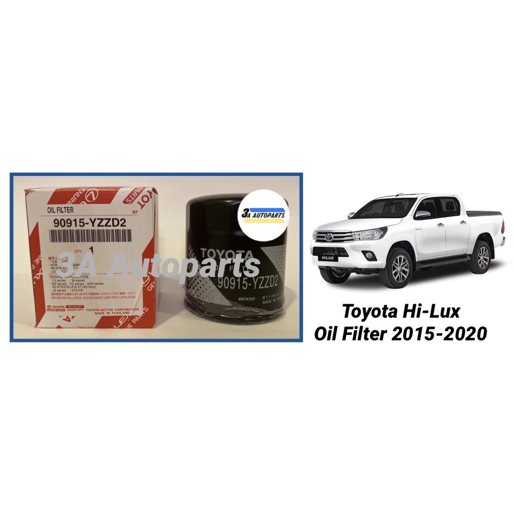 Toyota Hi Lux Oil Filter (2016-2023) | Shopee Philippines