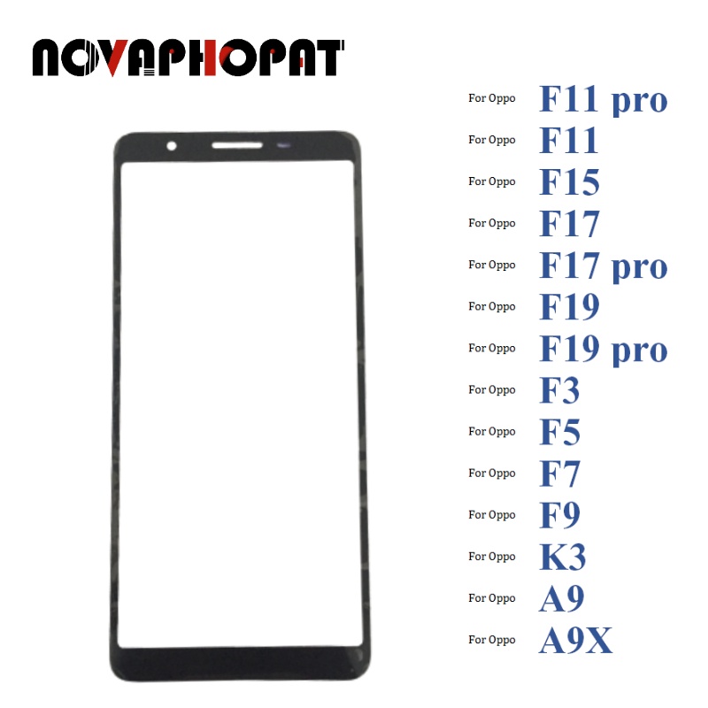 Black Digitizer LCD Sensor Glass Panel For Oppo F11 F17 F19 Pro K3 F11 ...