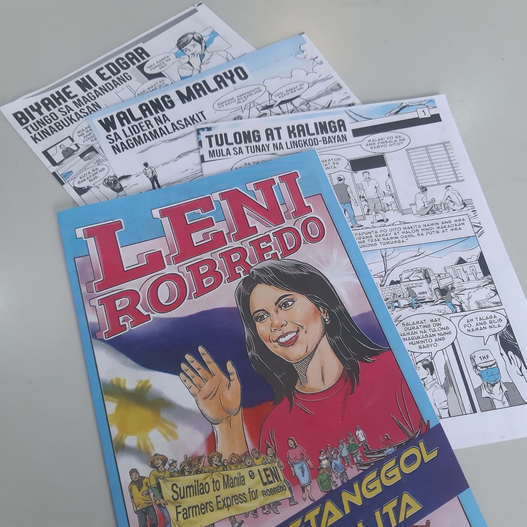 Leni Robredo 2022 Kakampink Komiks READY STOCKS! | Shopee Philippines