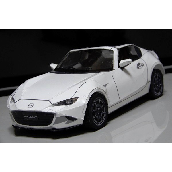 DIY Papercraft Mazda Roadster RF Vehicle Pattern Paper Sheets | Shopee ...