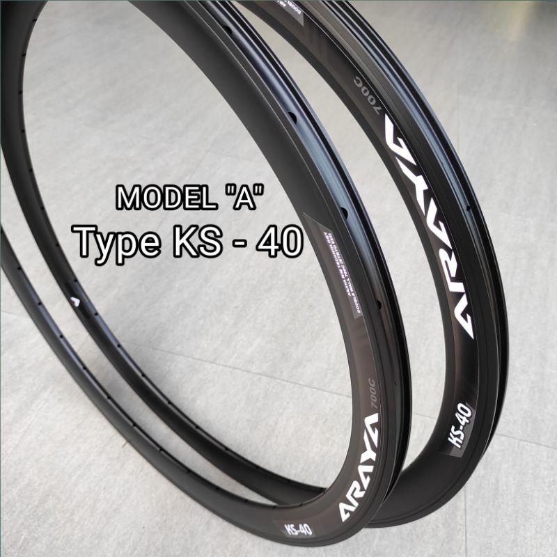 Rim Rim Rim 700c Fixie Roadbike 32 Hole ARAYA KS-40 Double Wall/Rims ...