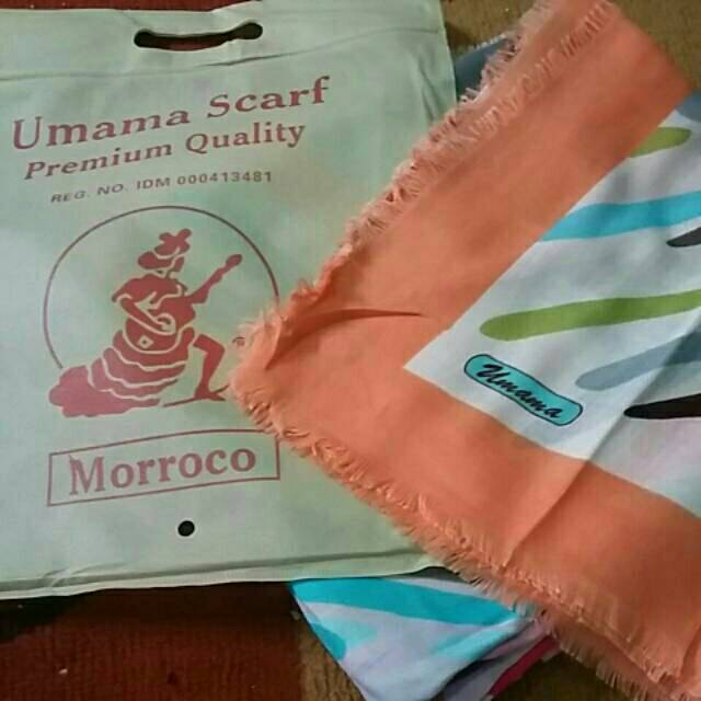 Umama Scarf Rawis / Umama Premium Quality / Umama Quadrilateral / Umama ...