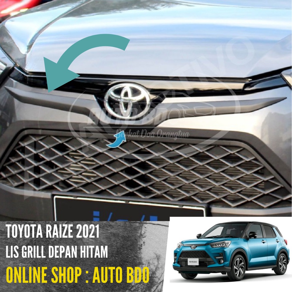 Raize Black Dop Front Grill Trim | Shopee Philippines