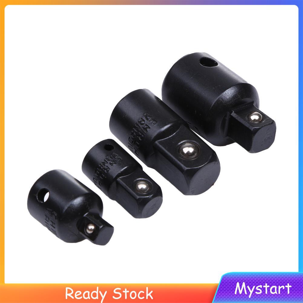 4pcs 1/4 3/8 1/2 Ratchet Wrench Socket Adapter Spanner Set Converter ...