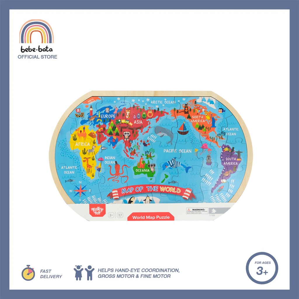 Tooky Toy World Map | Shopee Philippines