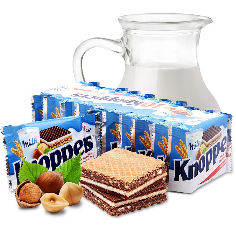 Knoppers Milk Chocolate Hazelnuts Wafer 25g | Shopee Philippines