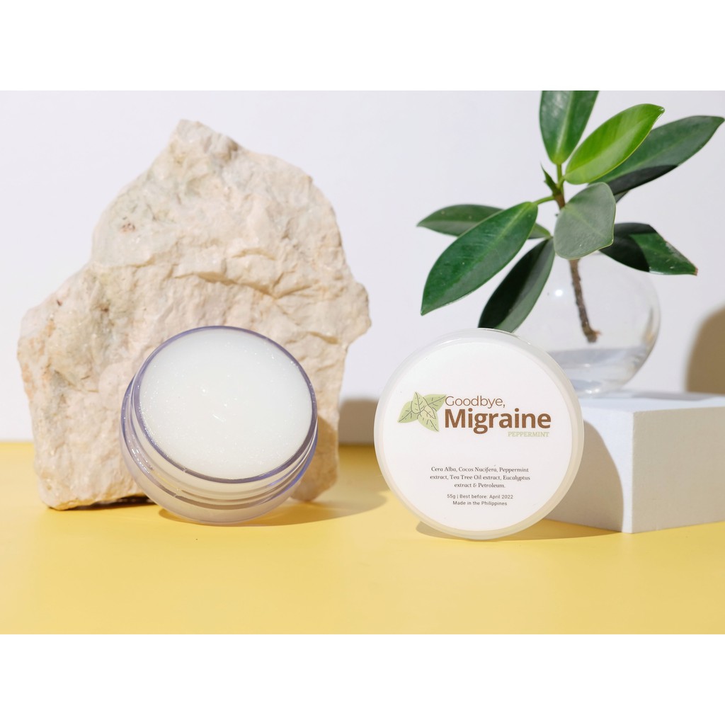 Migraine Philippines Goodbye Migraine Peppermint Rub (55g) | Shopee ...