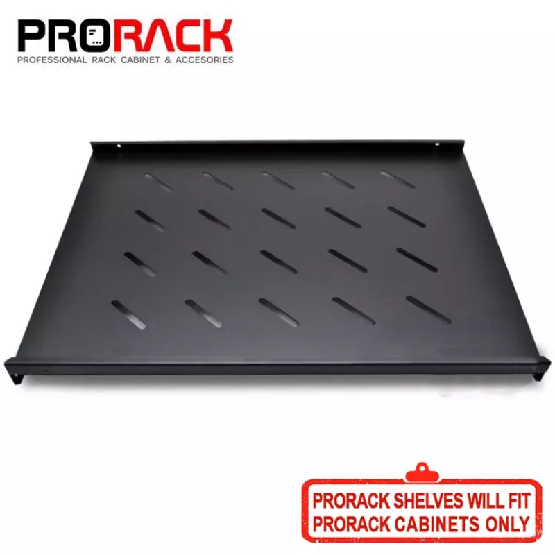 PRORACK Server Rack Fixed shelf for 22U 27U (600mm Depth for Prorack ...