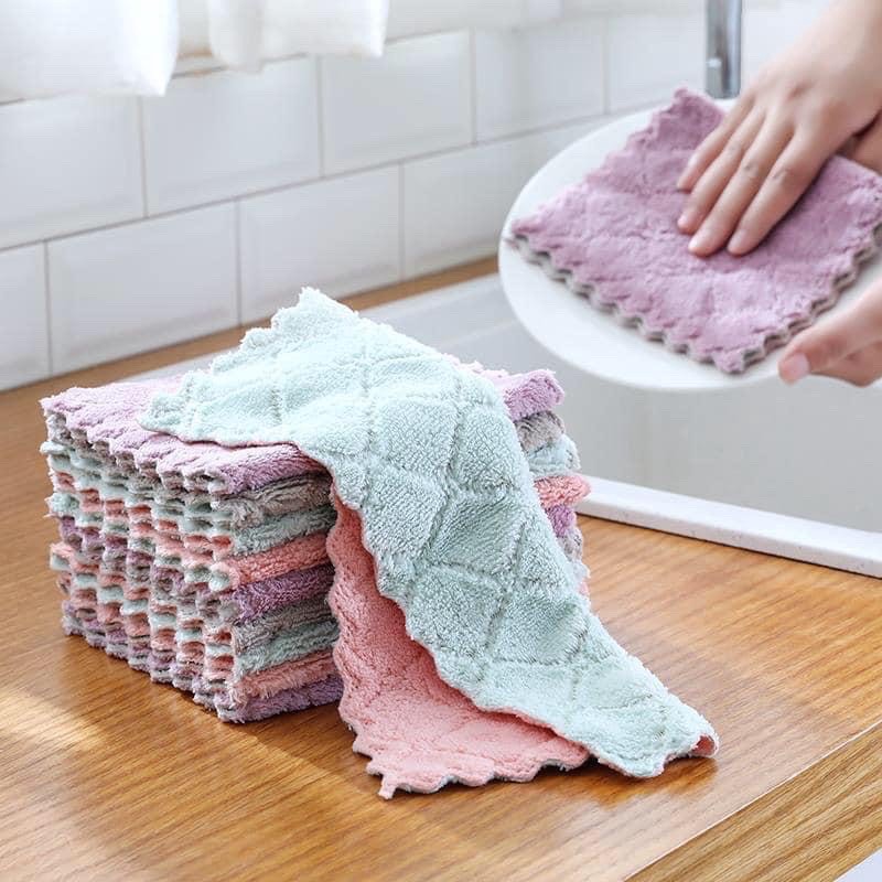 Cleaning Cloth Hand Washing Cloth Kitchen Towel | Shopee Philippines