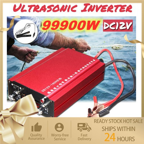 COD* DC12V 99900W Ultrasonic Inverter Electric Fisher High Power ...