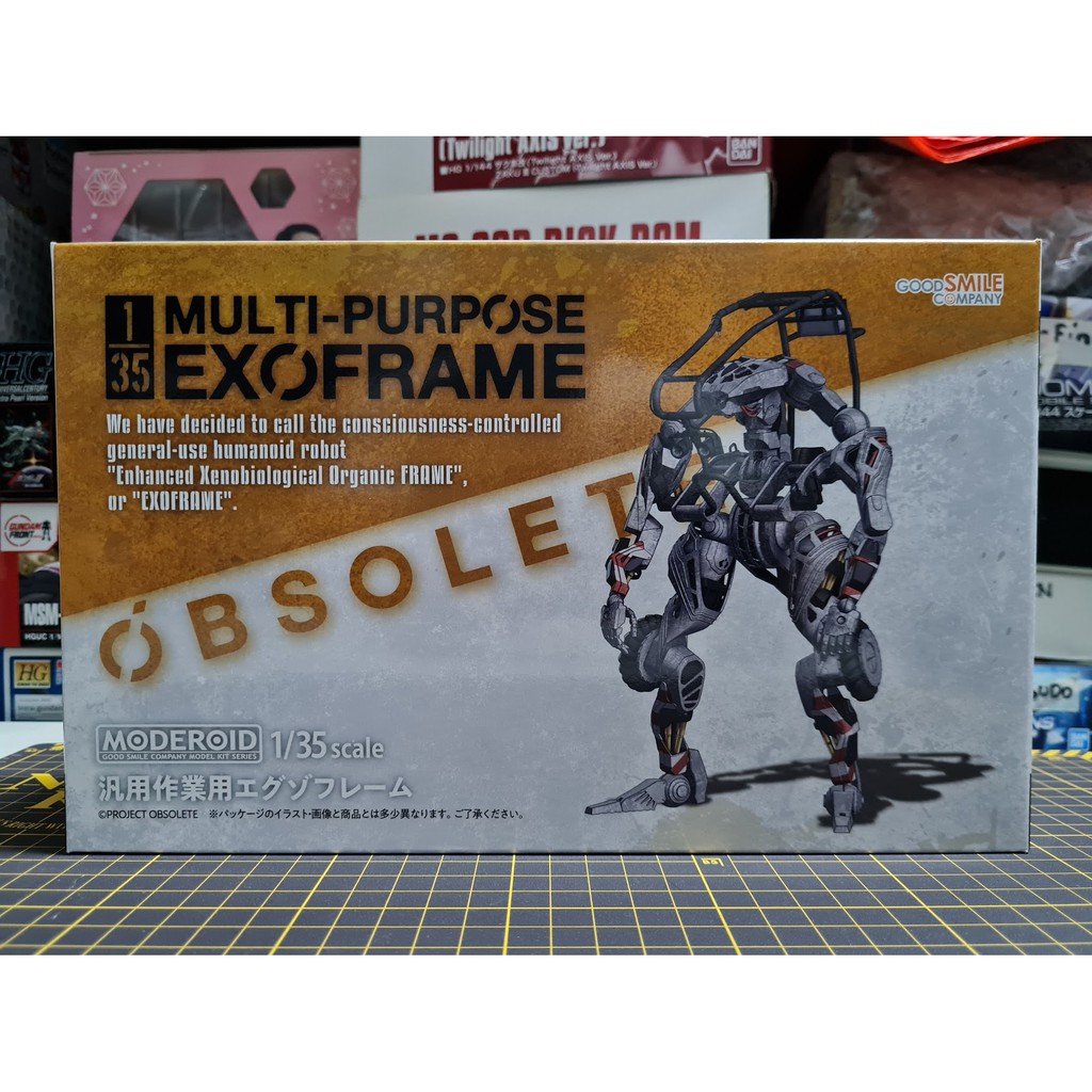 MODEROID OBSOLETE 1/35 Multi-Purpose EXOFRAME (Gray) | Shopee Philippines