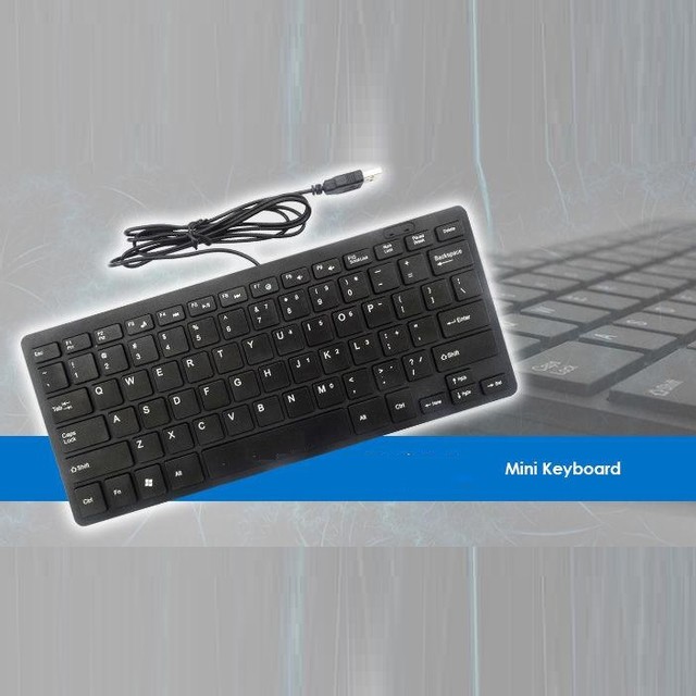 TechTrance Slim Mini Keyboard for Desktop & PC Computers K08 | Shopee ...