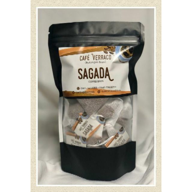 18's SAGADA ARABICA MEDIUM COFFEE IN A TEA BAG | Shopee Philippines