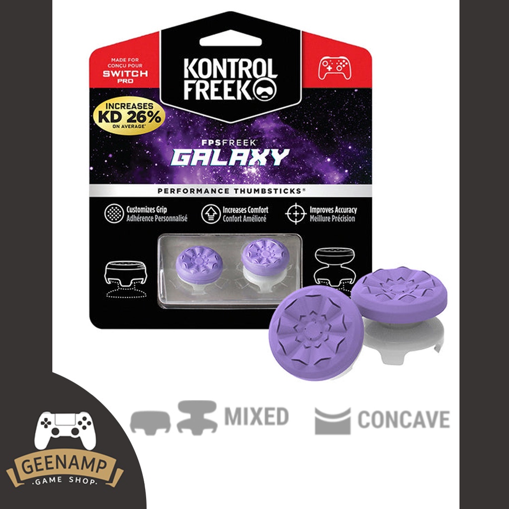 KontrolFreek: Performance Thumbsticks for SWITCH PRO : FPS Freek GALAXY ...