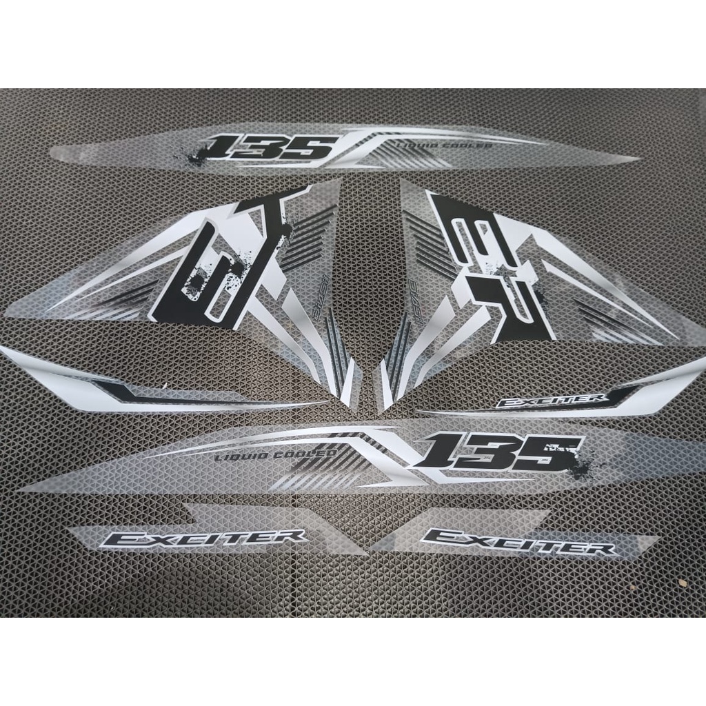 STRIPING YAMAHA MX NEW 135 NJMX 135 LC135 EXCITER 135 TRANSPARENT ...