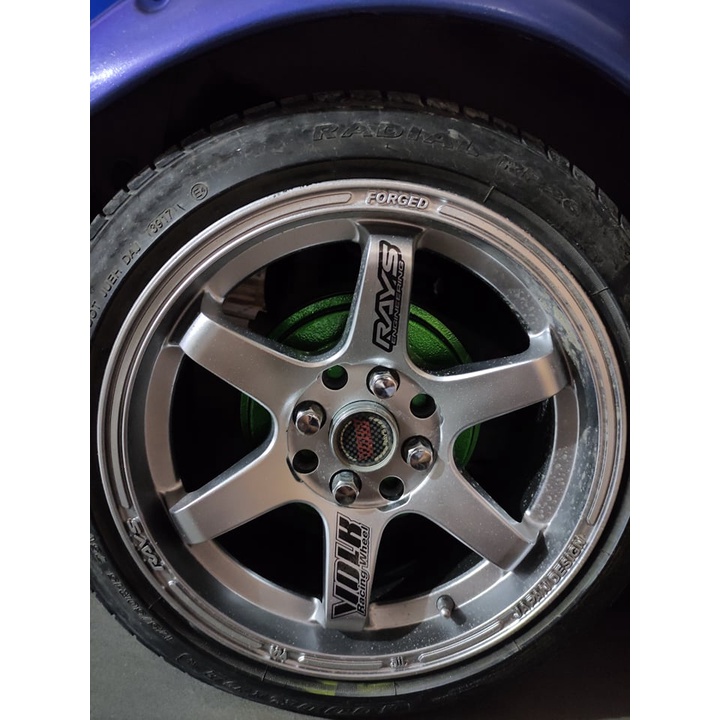 Volk Racing Sticker & Rays Engineering logo Sticker 4pairs | Shopee ...