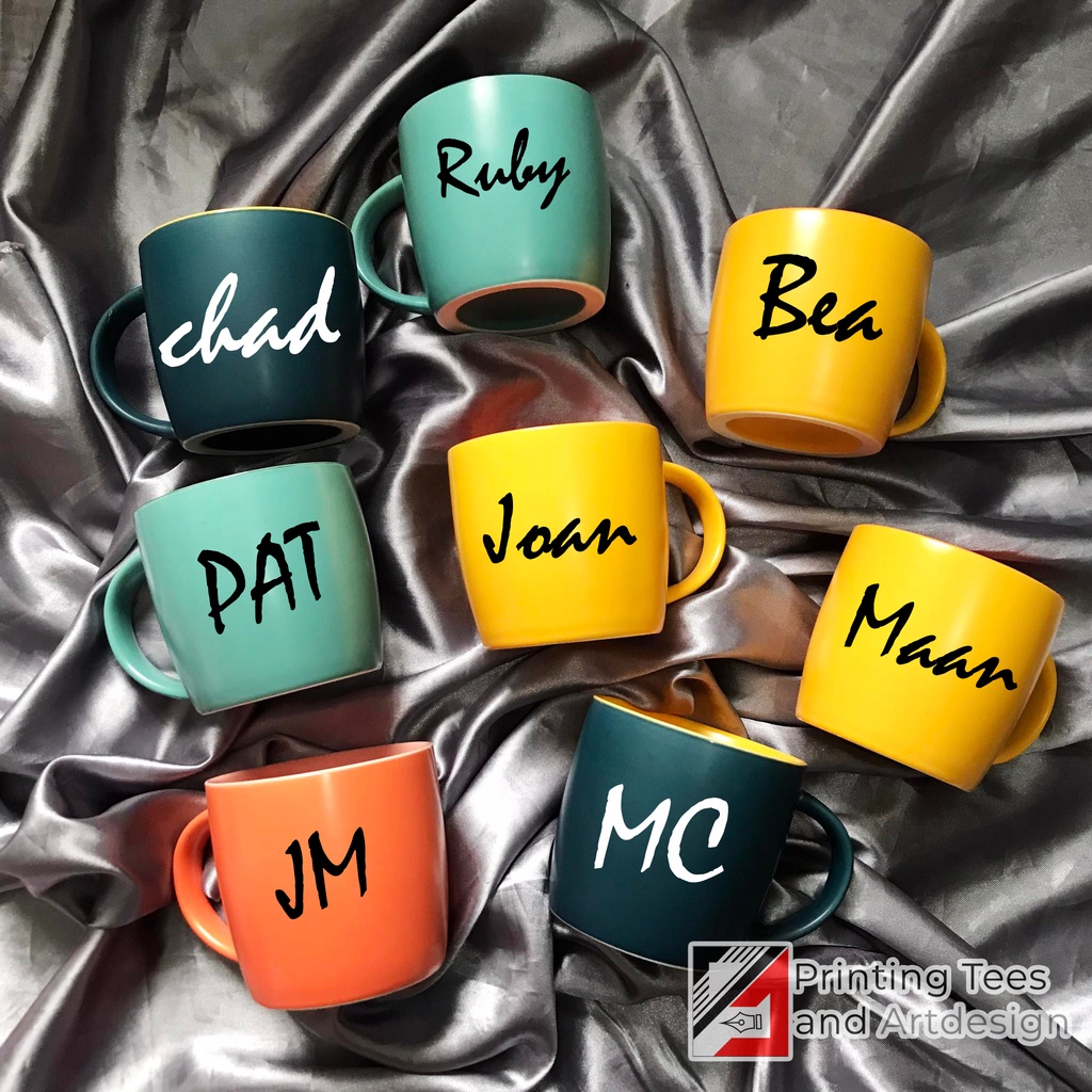 360ml Personalized Multi-Colored Ceramic Mug with Box ( PM your name ...