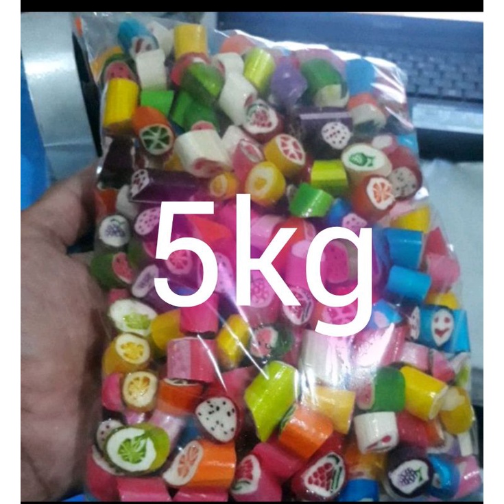 Sticky candy/Fruit candy loss 5kg | Shopee Philippines