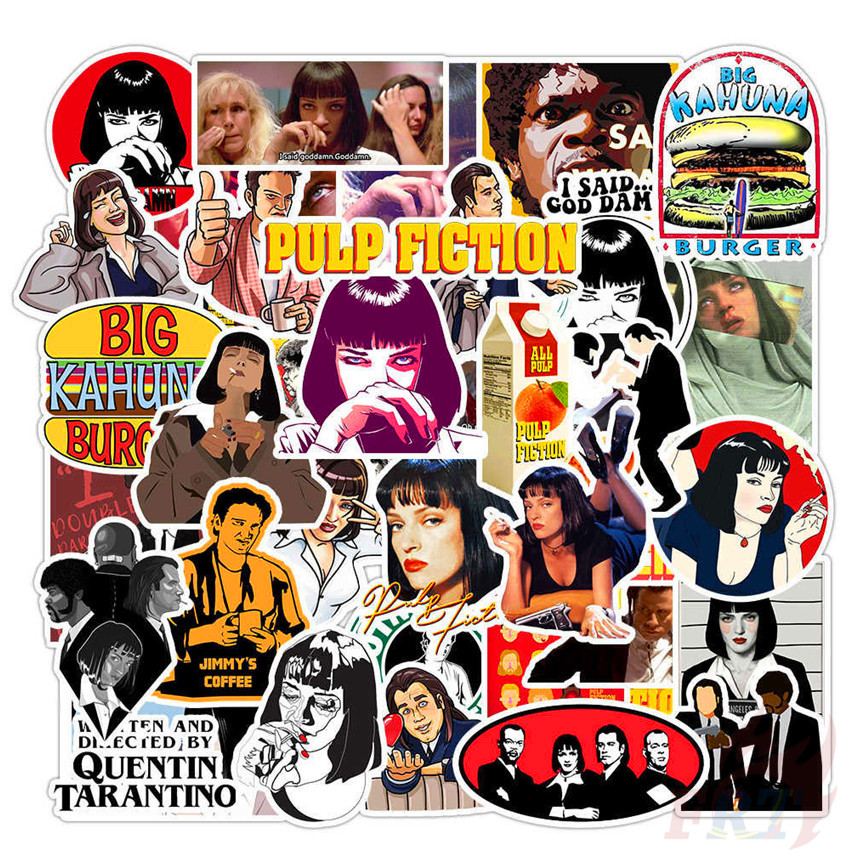 Pulp Fiction - Quentin Tarantino Classical Movie Stickers 50Pcs/Set ...