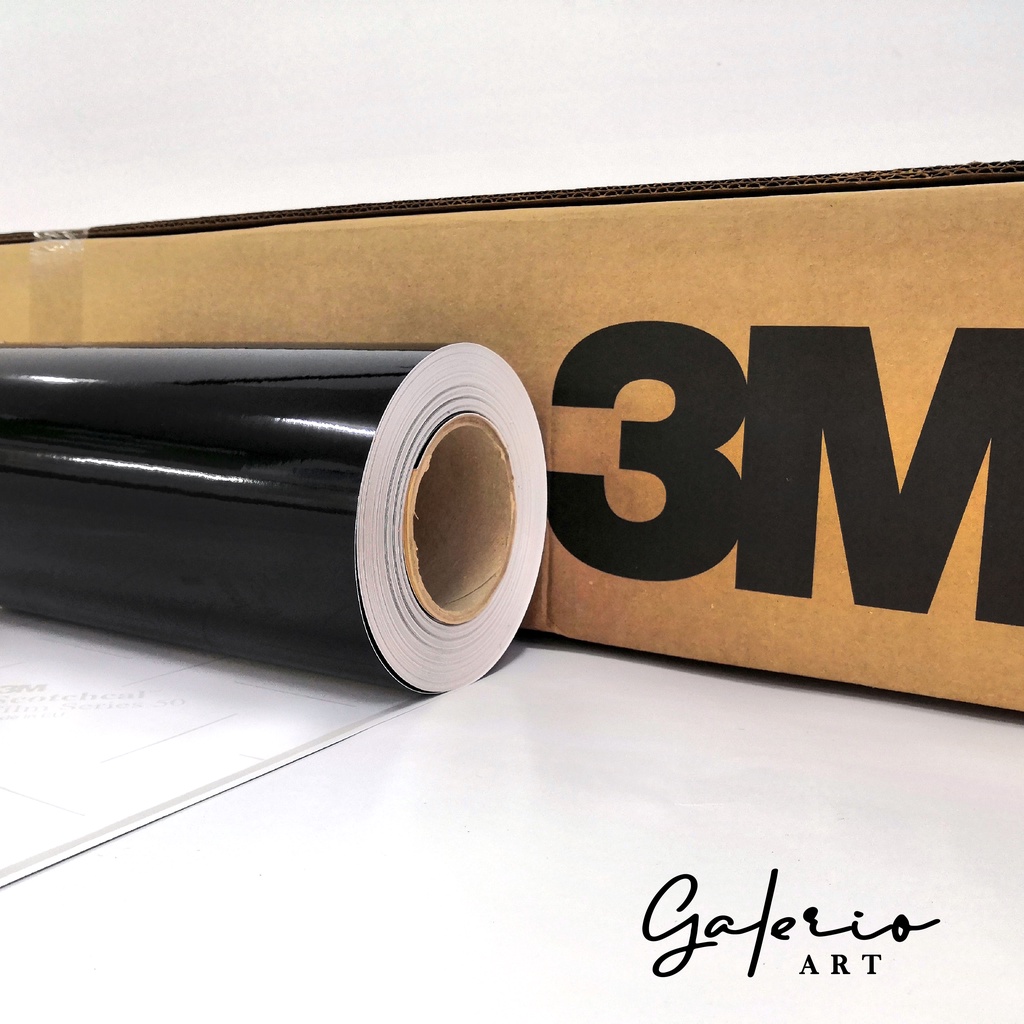 3M SC-50 Graphic Film Black Colour CUTTING STICKER | Shopee Philippines