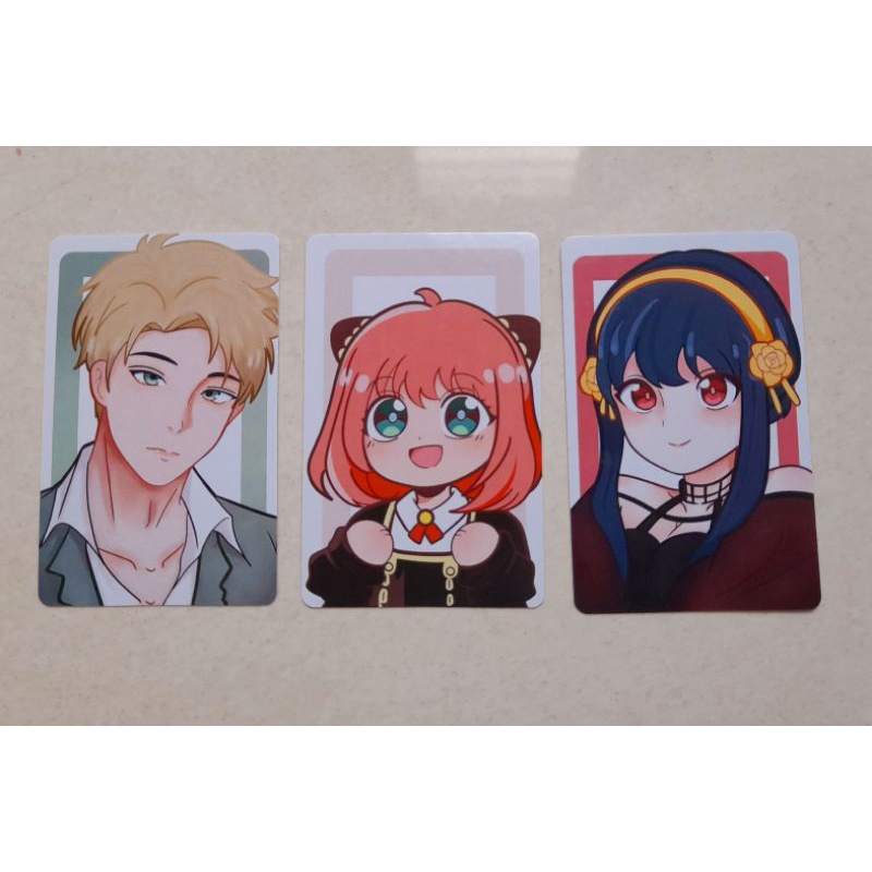 Spy X FAMILY PHOTOCARD (LOID,YOR,ANYA) | Shopee Philippines