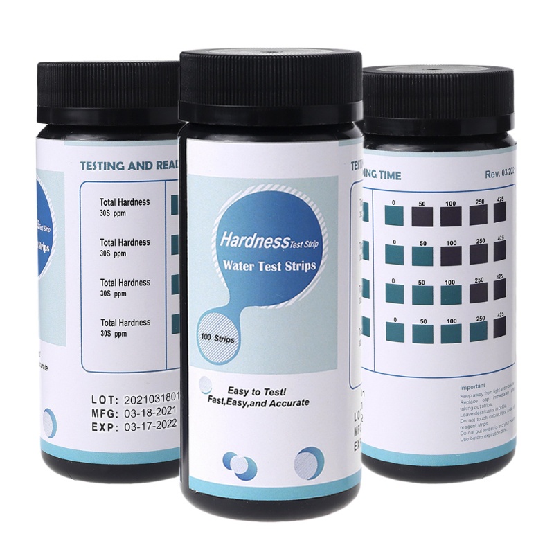 RUN Professional Hardness Testing Kits Tap Well Water Test Strips for ...