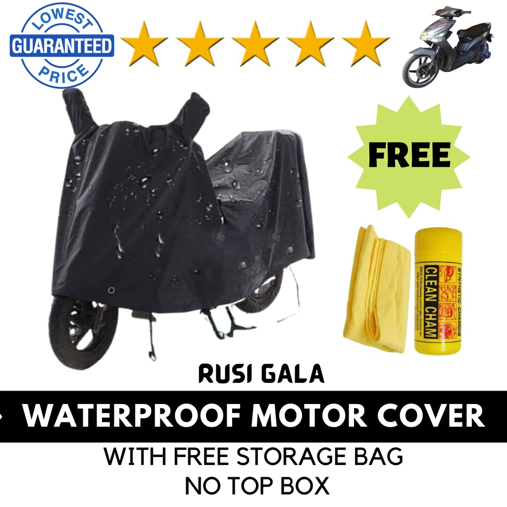 RUSI GALA Motorcycle cover WITH FREE CHAM / Makapal / High quality ...